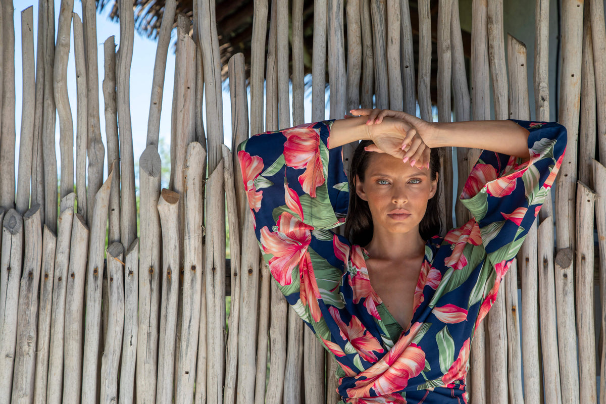 Greta Garbot Kimono Wrap Top – Bali Prema